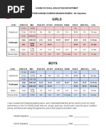 Sports Day Score Sheet Partake | PDF | Takeoff | Sports