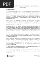Matriz de Conesa | PDF | Evaluación de impacto ambiental | Naturaleza