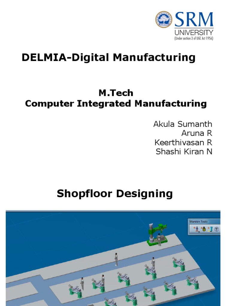 DELMIA Digital Manufacturing Overview | PDF