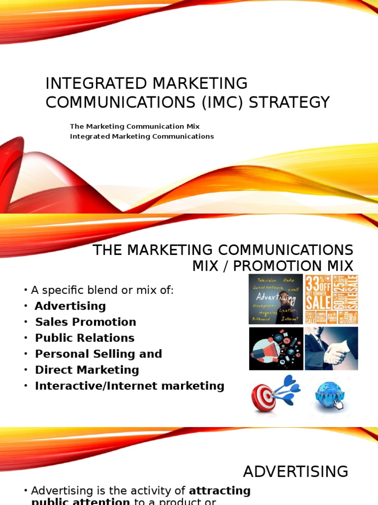 Module I Integrated Marketing Communications (IMC) Strategy | PDF ...