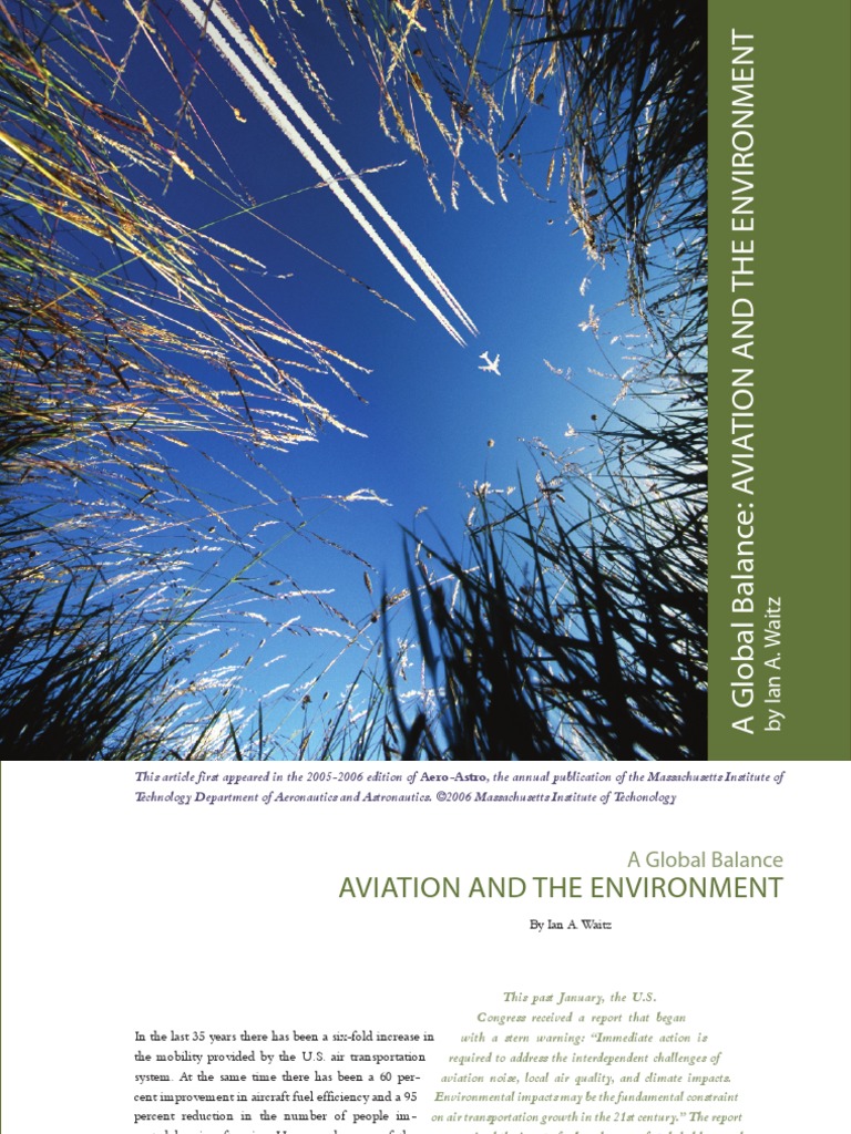 Aviation and Environment | PDF | Air Pollution | Cost–Benefit Analysis