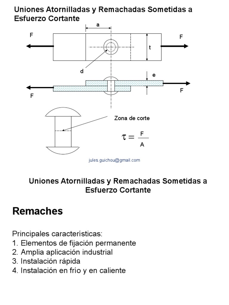 C10 Remaches Soldadura | PDF | Remache | Mecánica