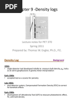Density Log Interpretation in Well Logging | PDF | Density | Gamma Ray