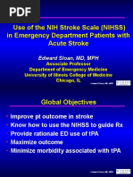 NIHSS Online Certification Guide | PDF