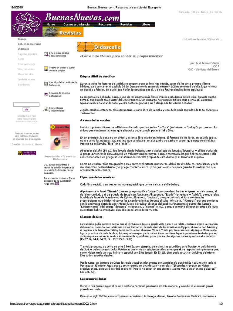 Buenas Nuevas PDF | PDF