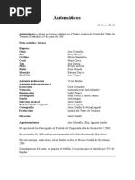 El Hombre Que Se Convirtió en Perro - Osvaldo Dragún | PDF | Teatro