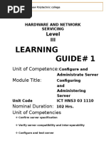Configuring and Administering Server | PDF | Server (Computing) | Computer Network