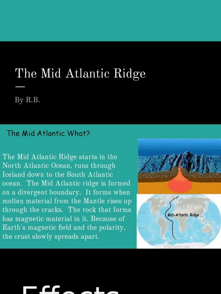the mid atlantic ridge | Plate Tectonics | Atlantic Ocean