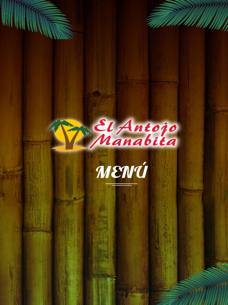 Menu Antojo Manabita Visualizacion PDF | PDF | Mariscos | Cocina de las ...