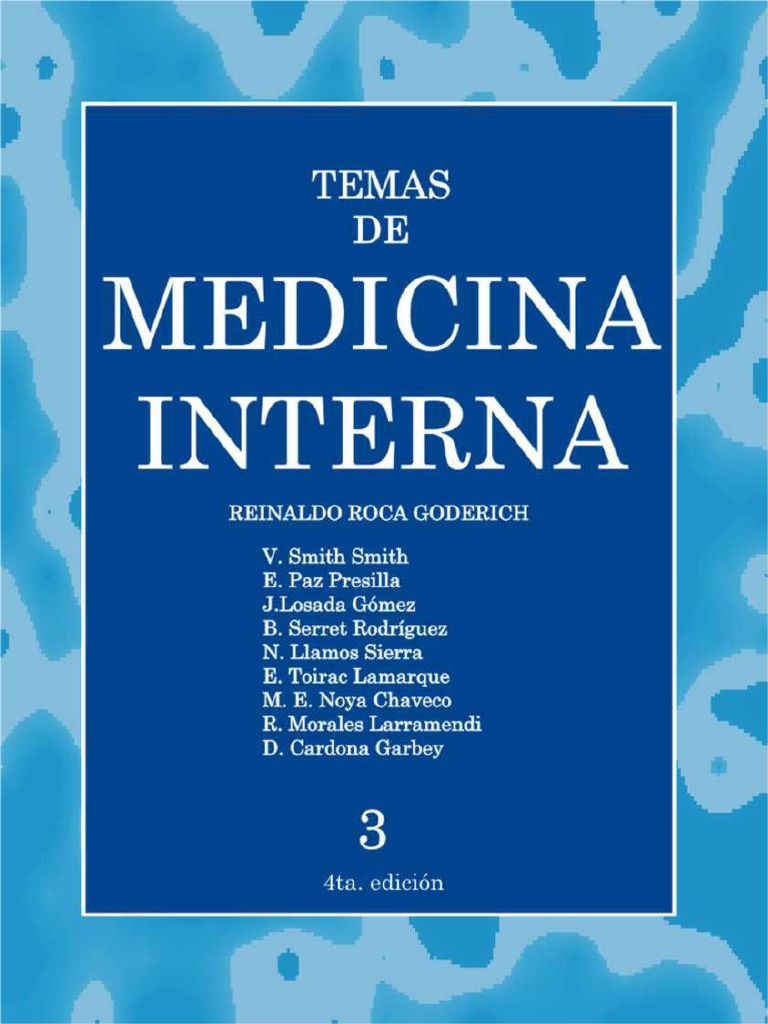 Temas de Medicina Interna, Reinaldo Roca Goderich | PDF | Linfocitos | Antígeno