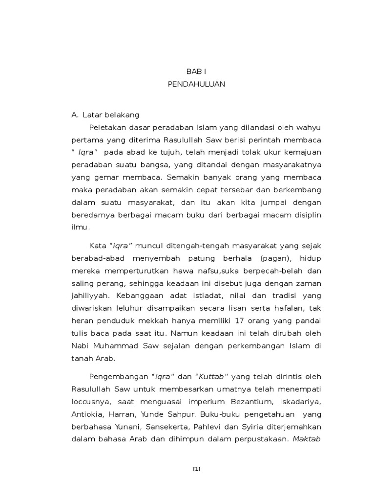 Pemikiran Ilmu Pendidikan Islam Ibnu Sahnun Dan Al-Qabisi | PDF