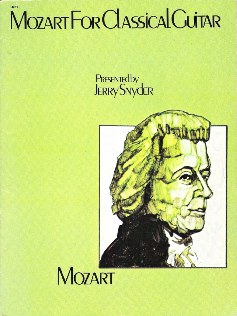 Mozart For Classical Guitar | PDF