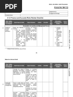 Procurement Internal Audit Checklist | PDF | Procurement | Audit