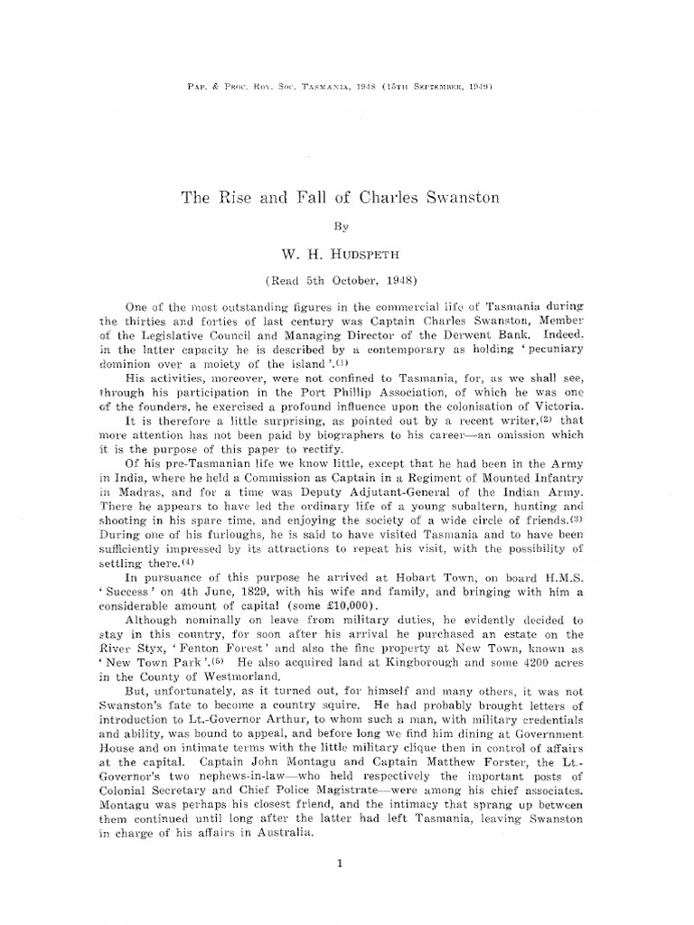 1948 Hudspeth Charles Swanston | PDF | Economies | Finance (General)