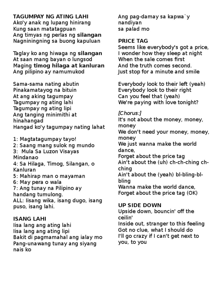 Tagumpay NG Ating Lahi | PDF