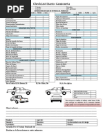 Check List Unidades Caryo | PDF | Industria automotriz | Vehículos terrestres