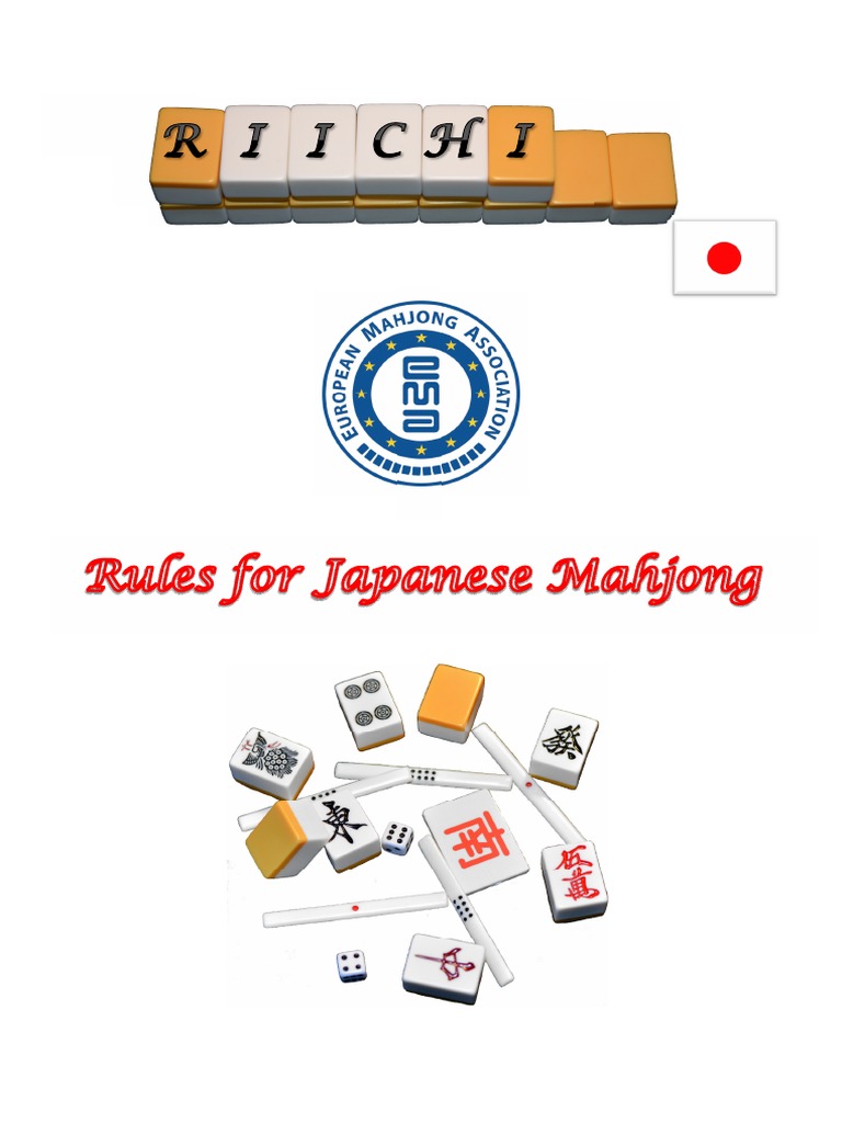 Riichi EN | PDF | Mahjong | Games Of Mental Skill