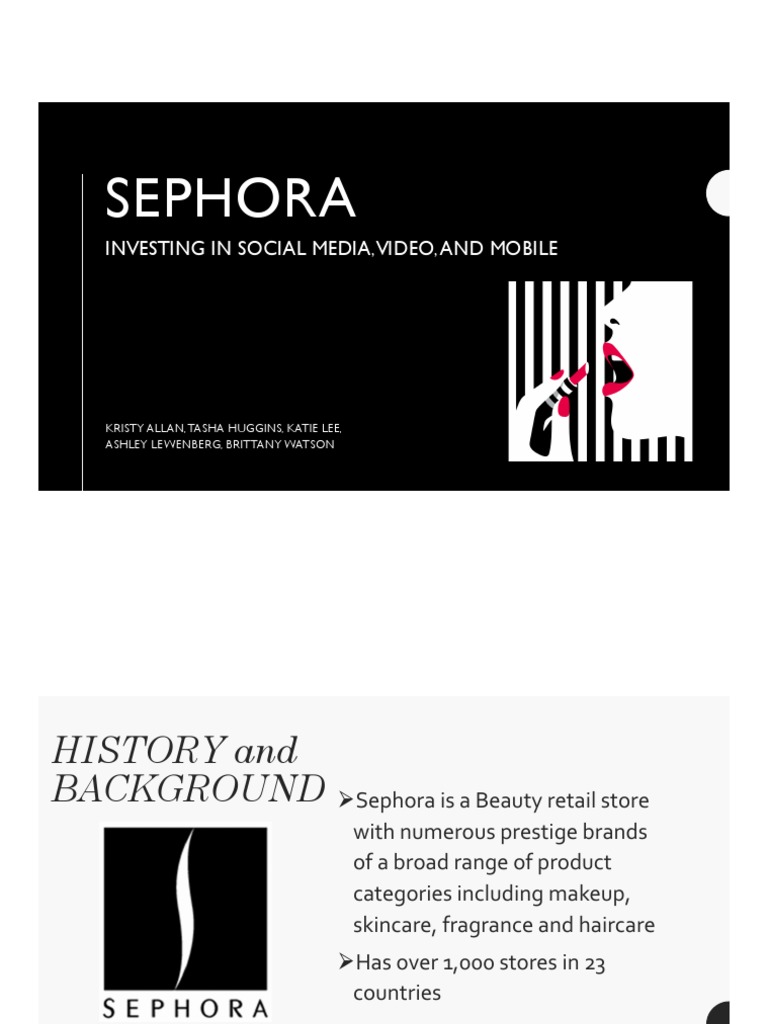 Sephora 20case 20study-1 | PDF | Retail | Brand