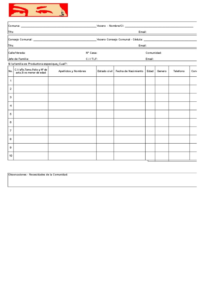 Formato CLAP 3 | PDF