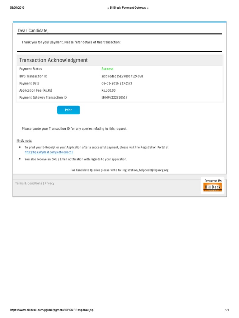 BillDesk Payment Gateway | PDF | Business | Finance & Money Management