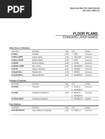 Layer Names for Architectural Plans | PDF | Window | Cabinetry