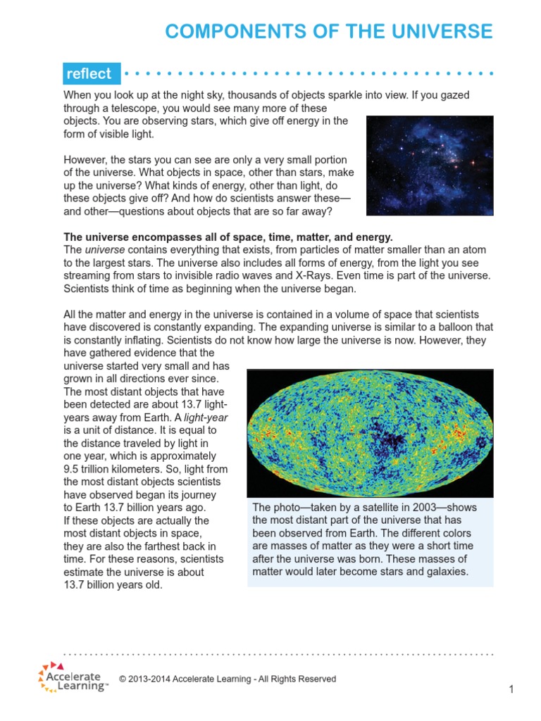 8.8A 2.0 EXPLAIN STEMscopedia English | PDF | Stars | Electromagnetic ...