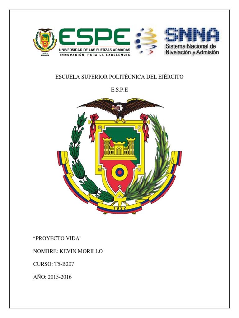 Proyecto de Vida Kevin Morillo | PDF | Felicidad | Science