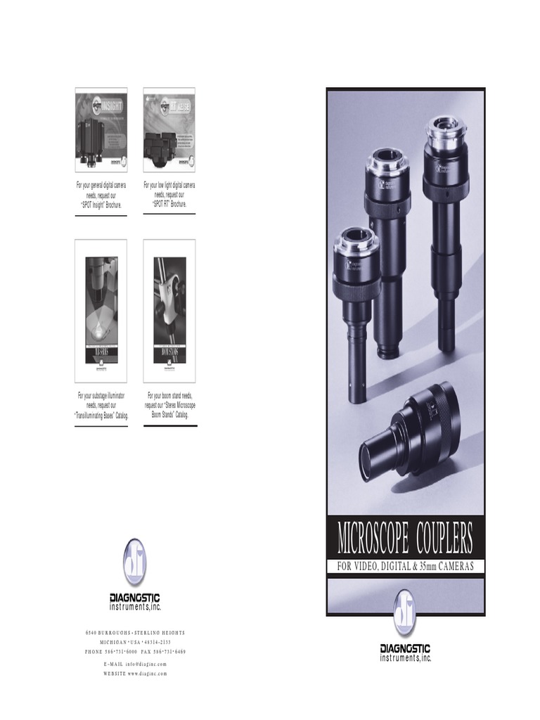 Microscope Couplers | PDF | Lens (Optics) | Camera