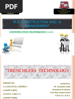Thrust Boring Procedure | PDF | Casing (Borehole) | Drilling