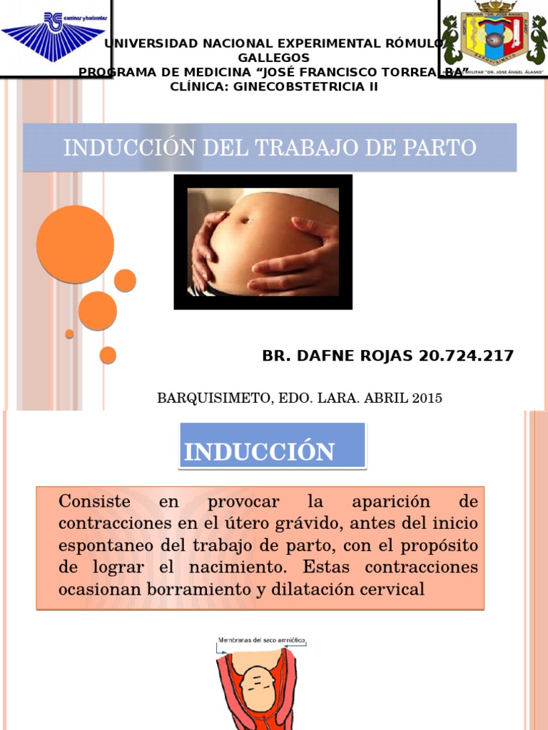 Inducción del Parto: Métodos y Consideraciones | PDF | Parto | El embarazo