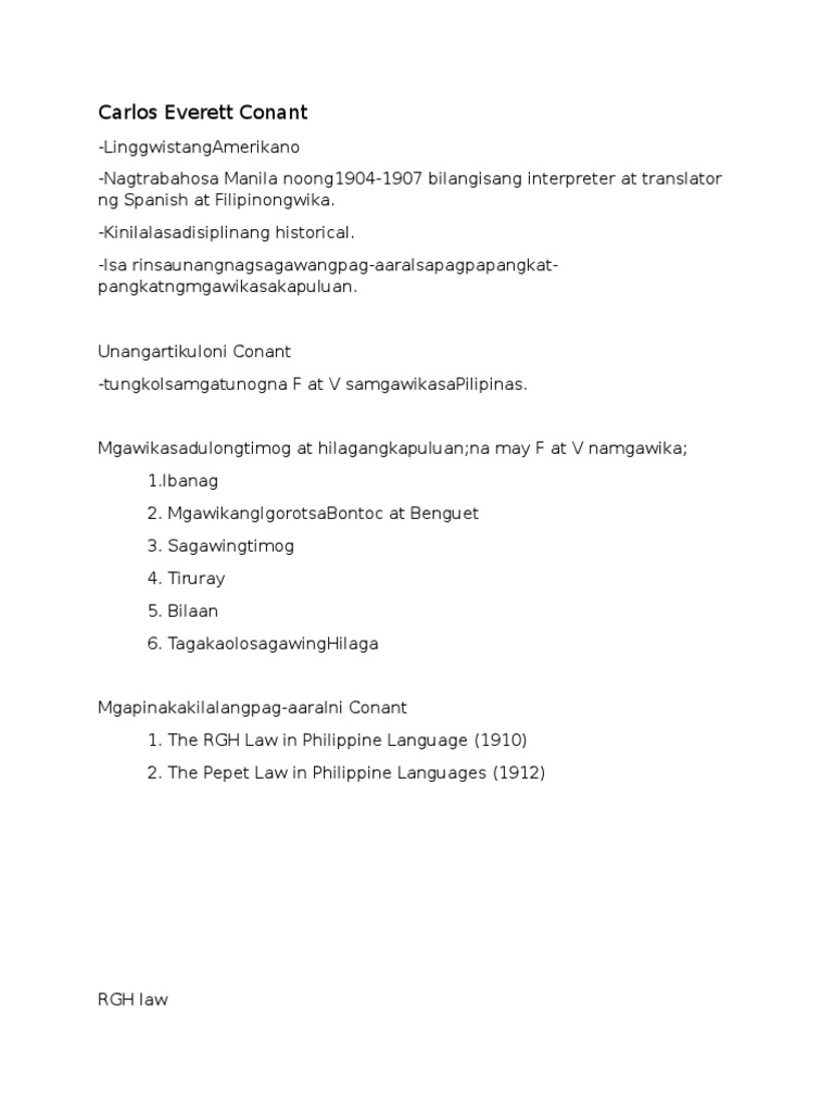 Filipino Linguistic Studies | PDF | History