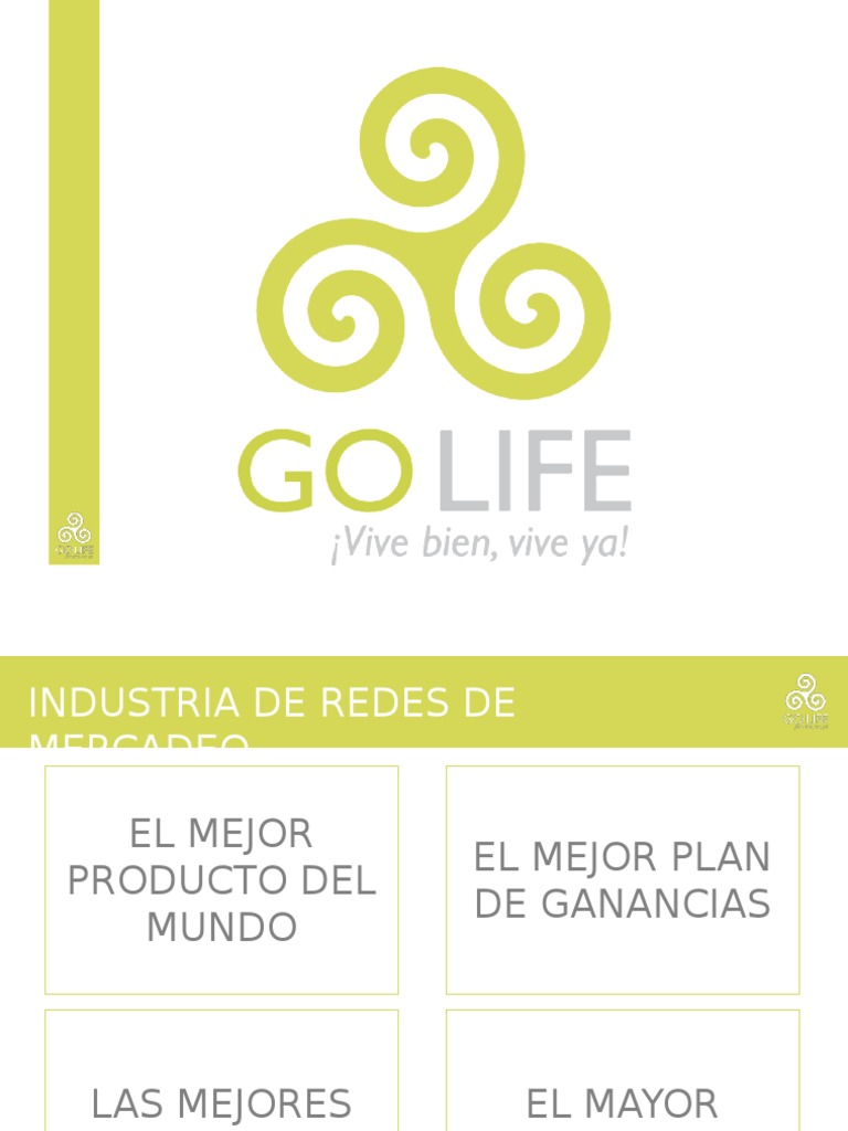 Prese. Golife Oficial v1 Concepto | PDF | Arginina | Antioxidante