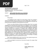 CFA Scholarship Letter Sample | PDF | Business | Economies