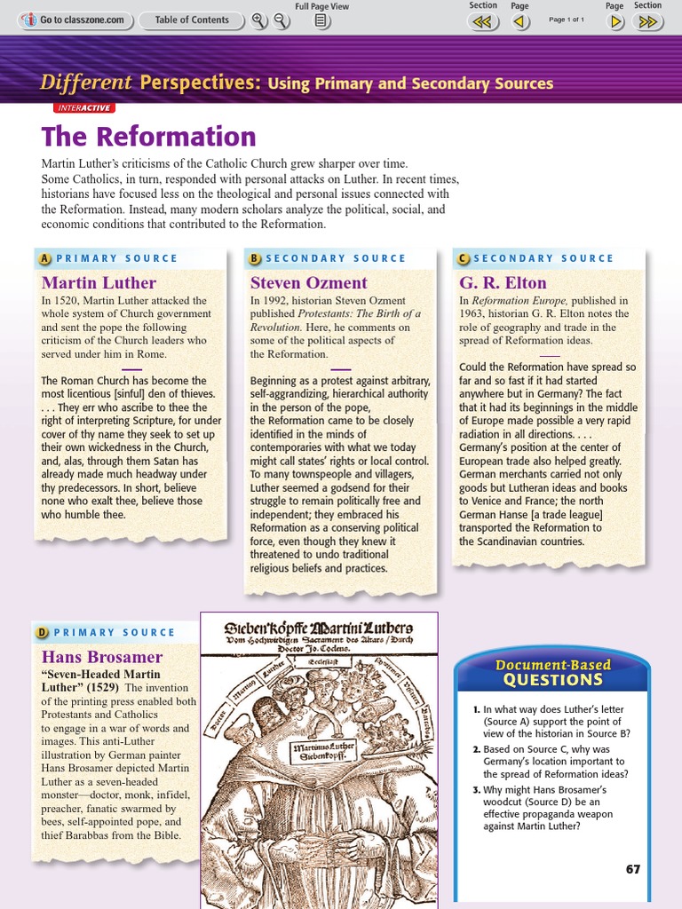 The Reformation: Martin Luther Steven Ozment G. R. Elton | PDF ...