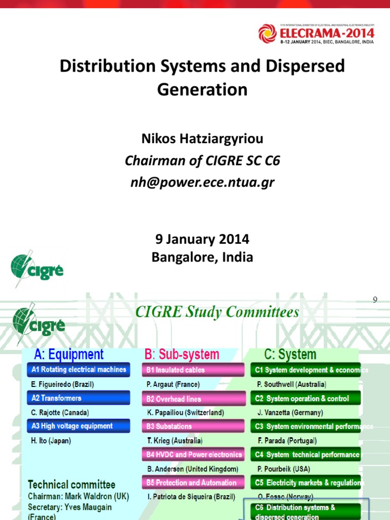 CIGRE Distribution Systems and Dispersed Generation | PDF | Distributed ...