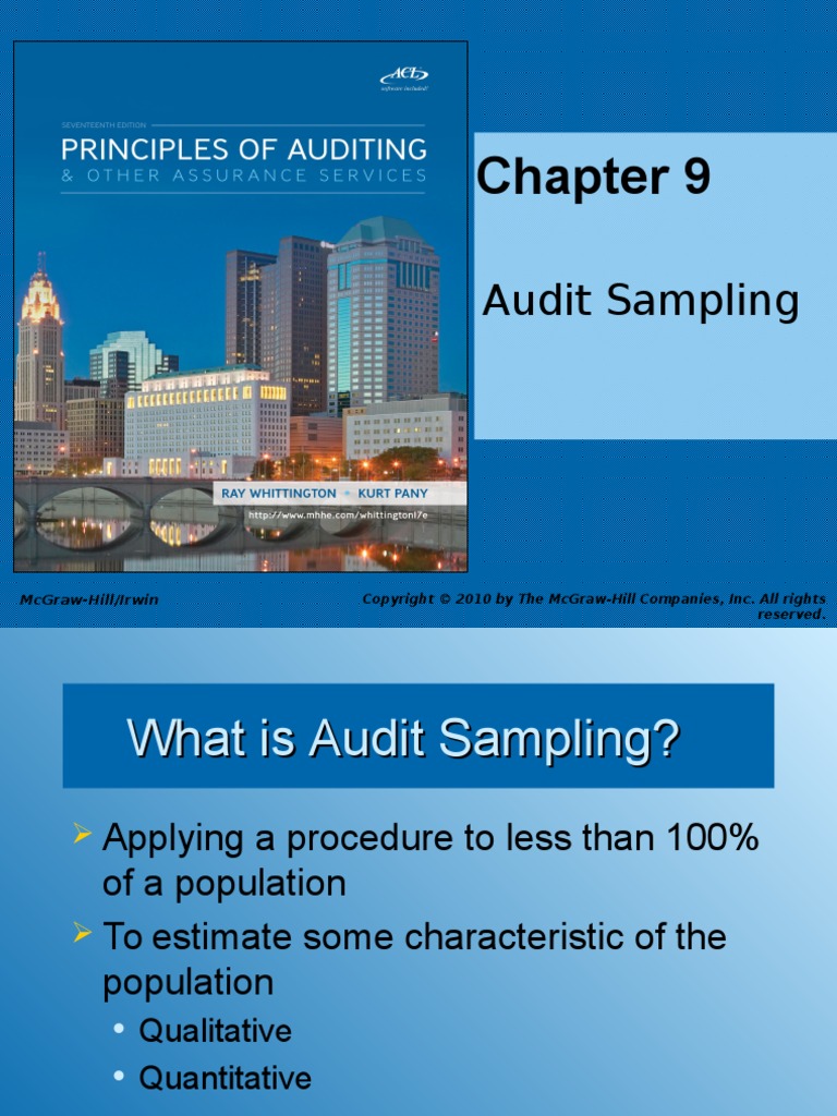 Audit Sampling: Mcgraw-Hill/Irwin | PDF