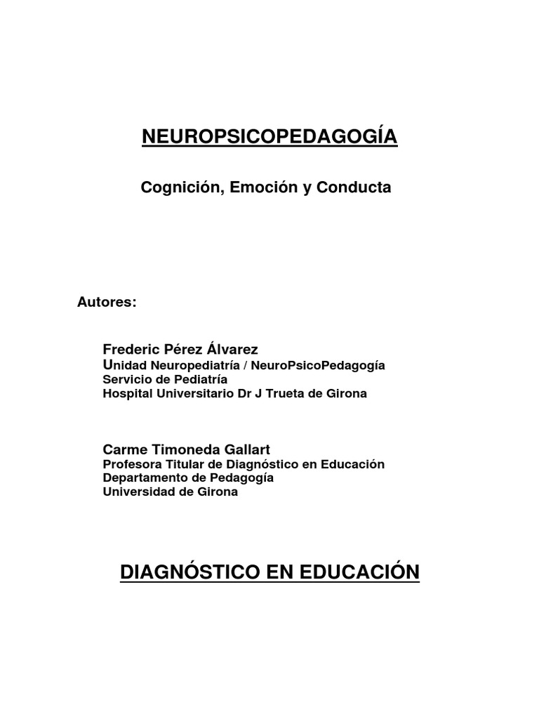 Cognicion Emocion Y Conducta Pdf Pdf Las Emociones Memoria