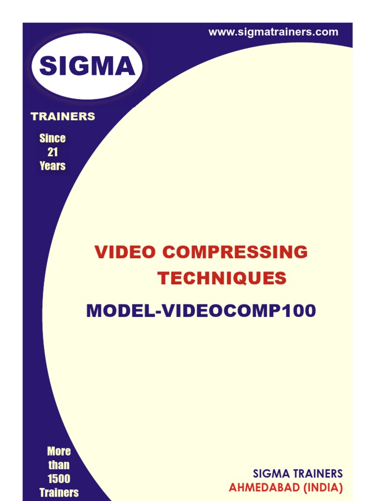 Video Compression Techniques Pdf Data Compression Video
