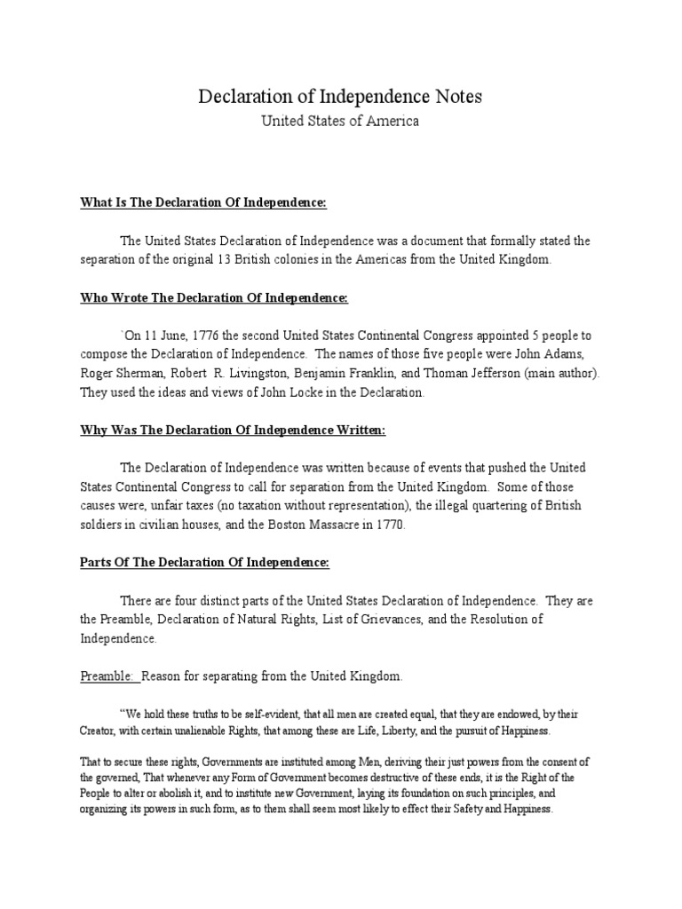 Untitleddocument | PDF | United States Declaration Of Independence ...