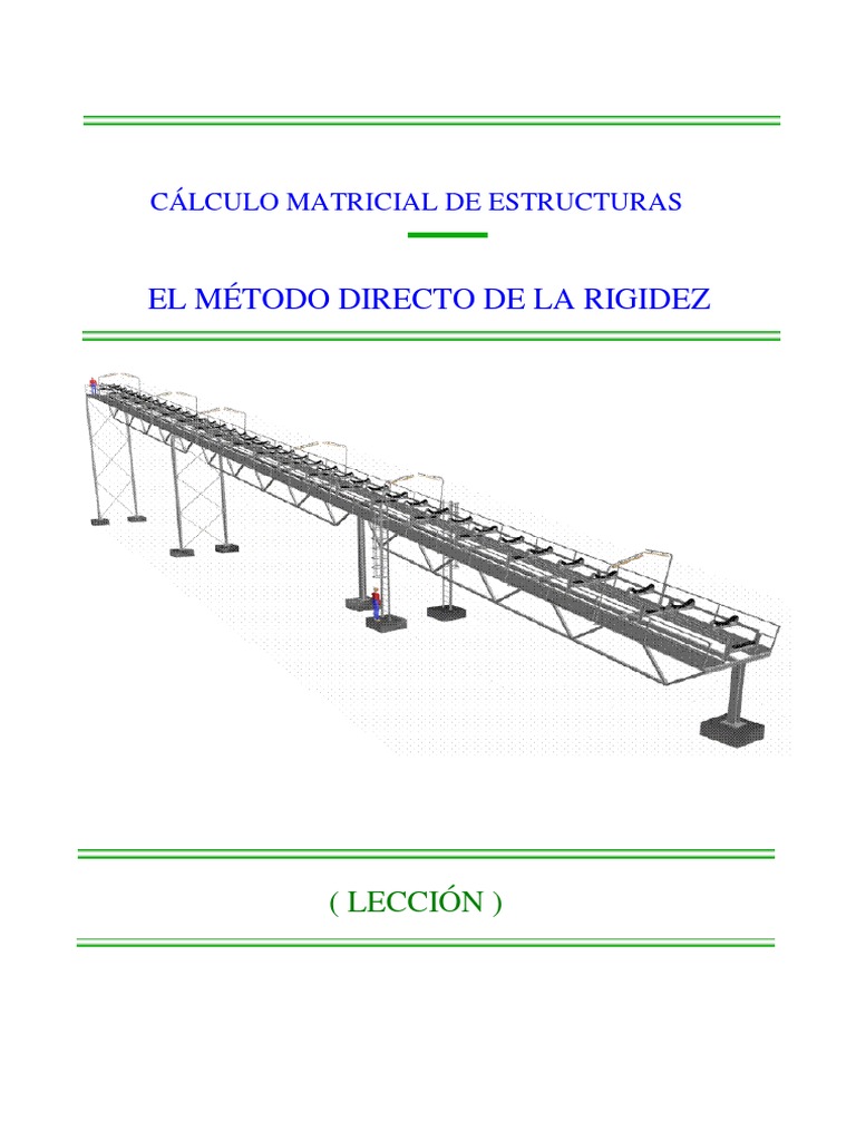 Matriz de Rigidez | PDF