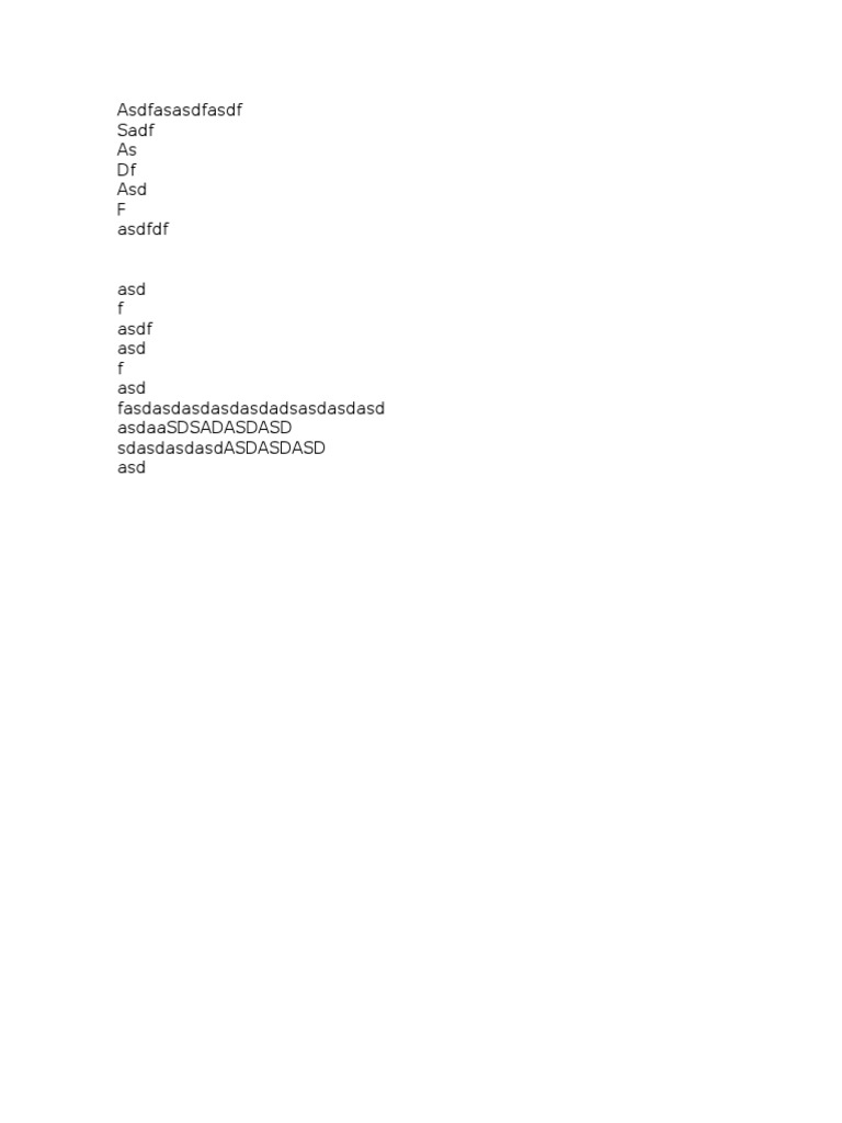 Asdfasasdfasdf Sadf As DF Asd F Asdfdf | PDF