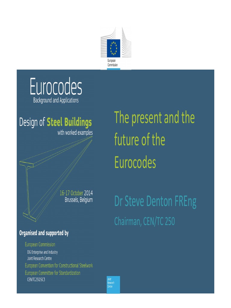 02 Eurocodes Steel Workshop DENTON | PDF | Usability | Engineering