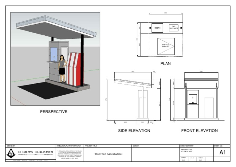 Architectural - Gas Station | PDF