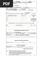 Railway Reservation Form | PDF | Passenger Rail Transport | Public ...