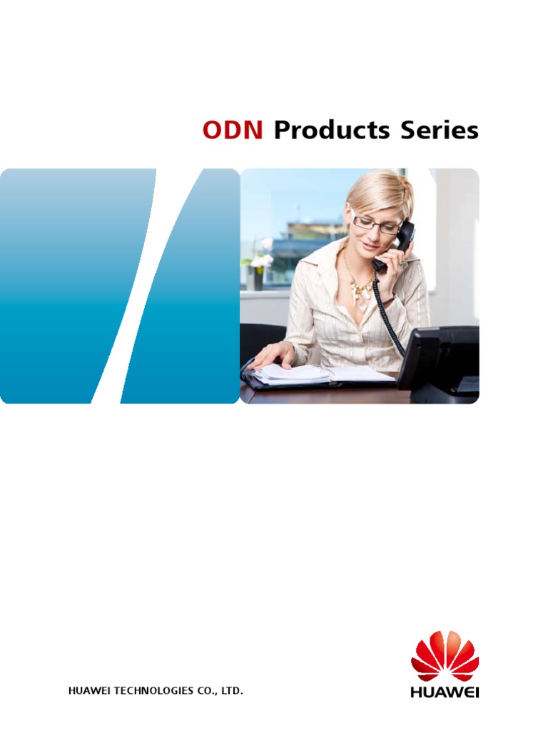 Huawei ODN Products Series Brochure | PDF | Fiber To The X | Optical Fiber