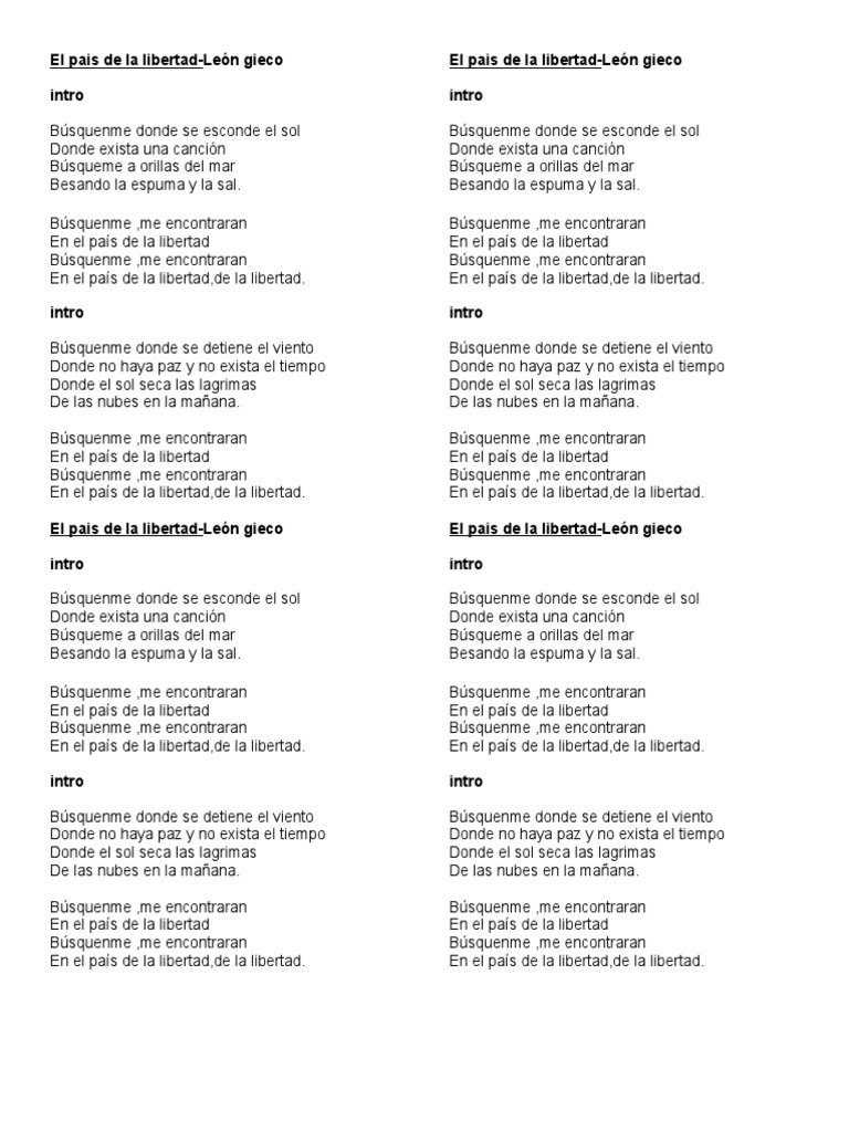 En El Pais De La Libertad 1 Pdf Naturaleza