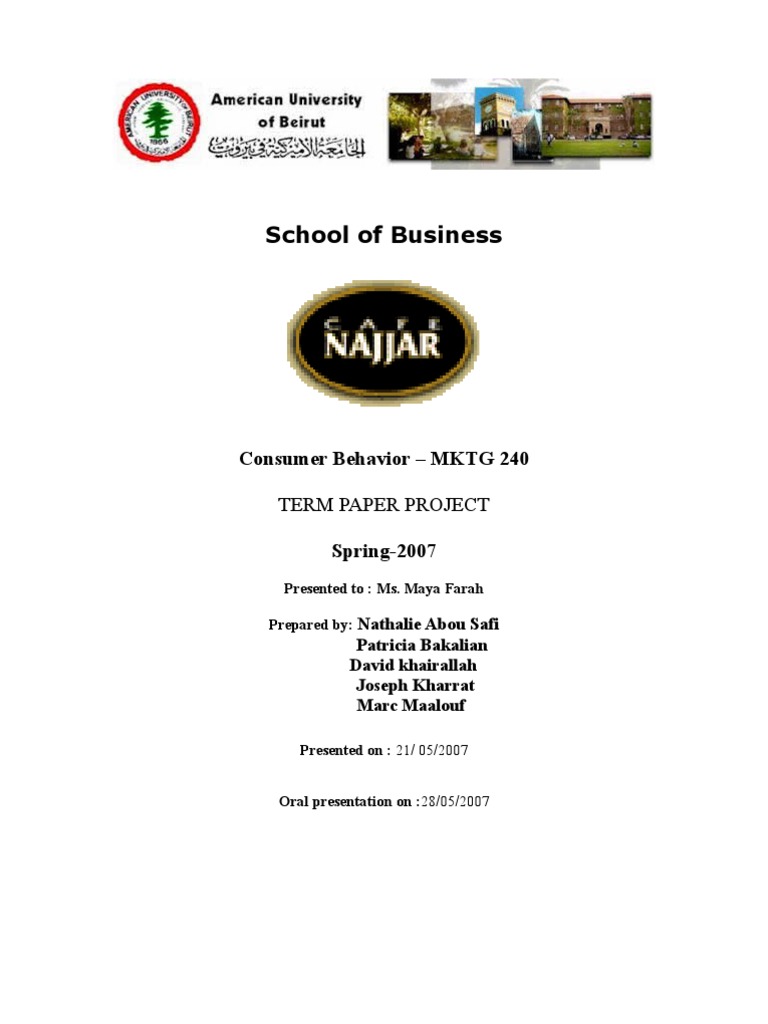 Marketing Coffee Consumption Consumer Behavior | PDF | Retail | Coffee