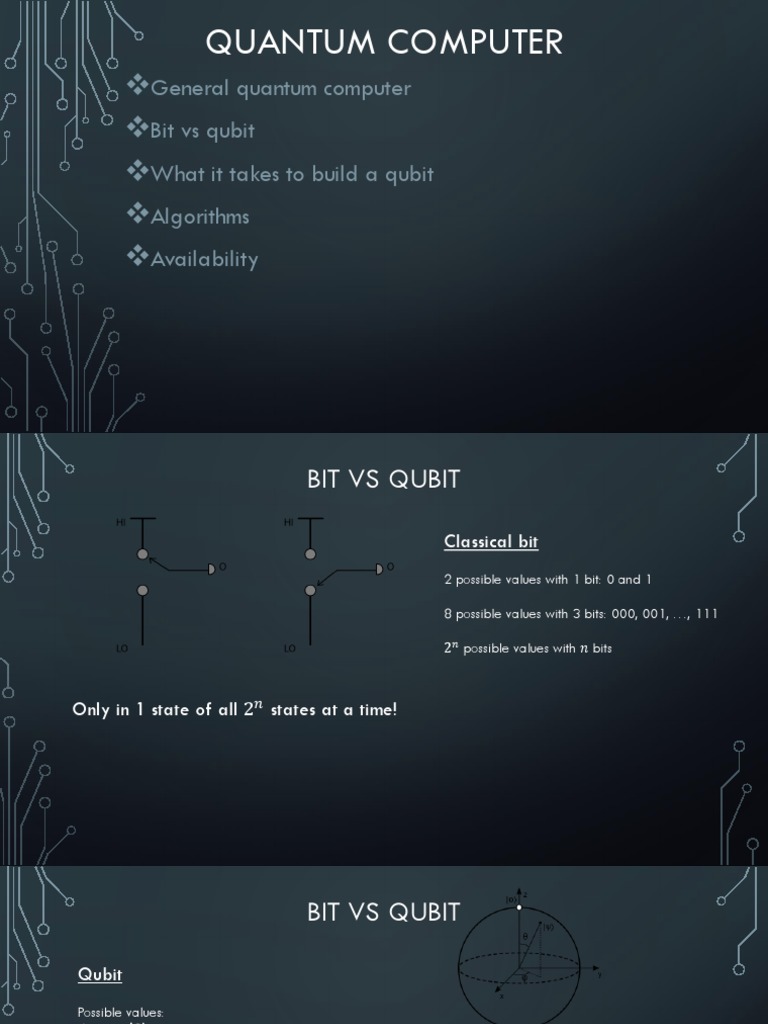 Quantum Computers | PDF