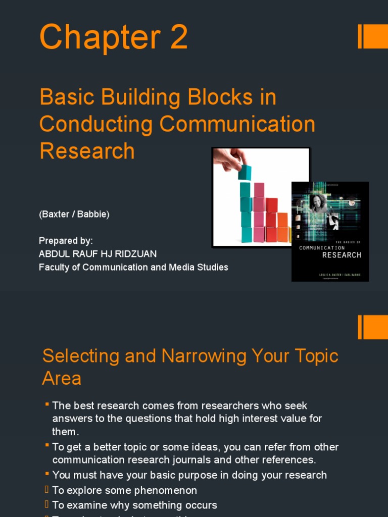 Chapter 2 Basic Building Block | PDF | Qualitative Research | Narrative