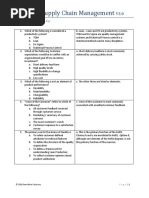 CSCP - Question and Answer | PDF | Supply Chain | Enterprise Resource ...